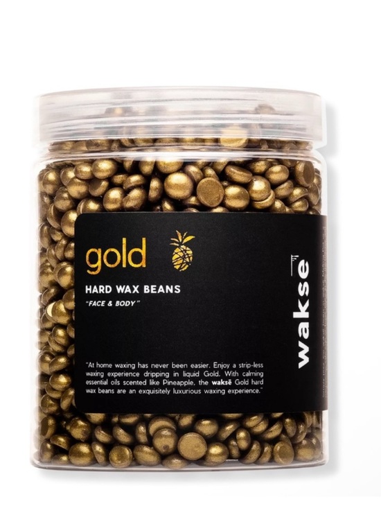 wakse | Skincare | Wakse Gold Hard Wax Beans Gold Wax For Face Body ...